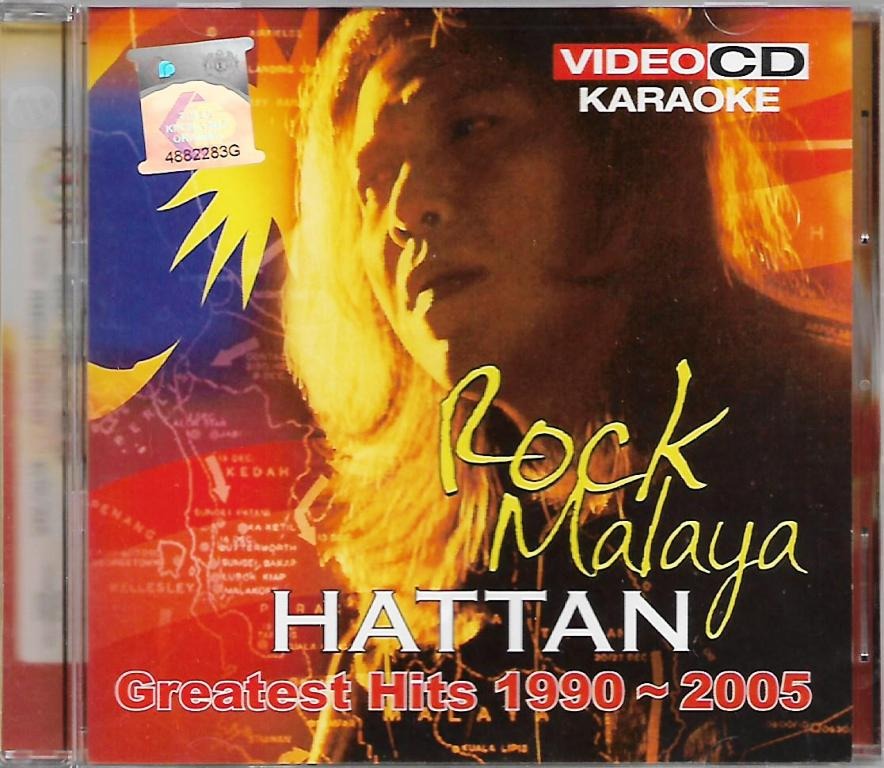 Hattan Greatest Hits 1990-2005 Rock Malaya VCD Karaoke, Hobbies & Toys ...