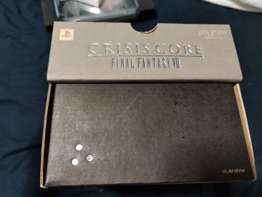 Limited Edition 10th Anniversary FFVII Crisis Core PSP, Video Gaming ...