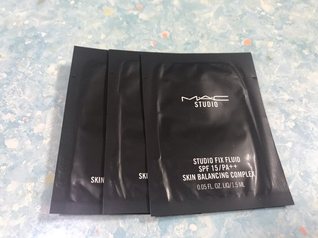 Mac studio fix fluid sample 1.5ml NC20, 美容＆化妝品, 健康及美容 - 皮膚護理, 化妝品 ...
