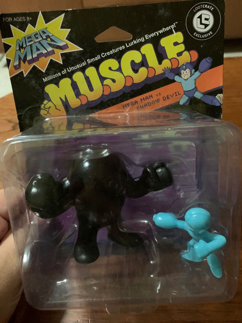 Mega Man vs Shadow Devil M.U.S.C.L.E. Figures, Hobbies & Toys, Toys ...