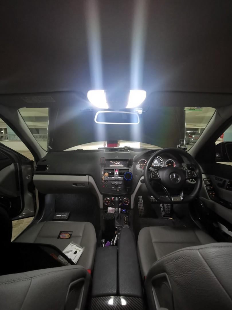 Mercedes-Benz c180 w204 Exterior and Interior Bright LED Light ...