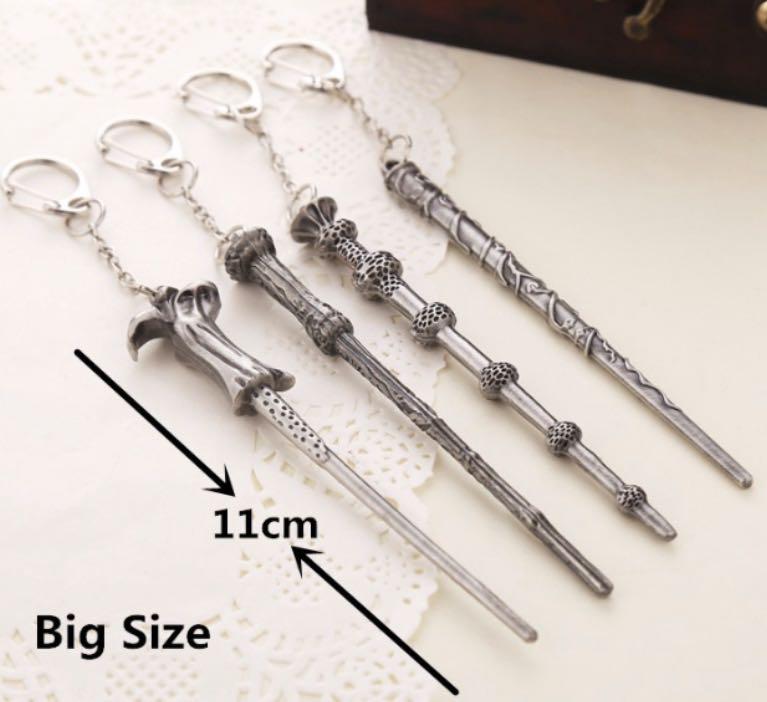 Mini Harry Potter Wand keychain replica, Hobbies & Toys, Toys & Games ...