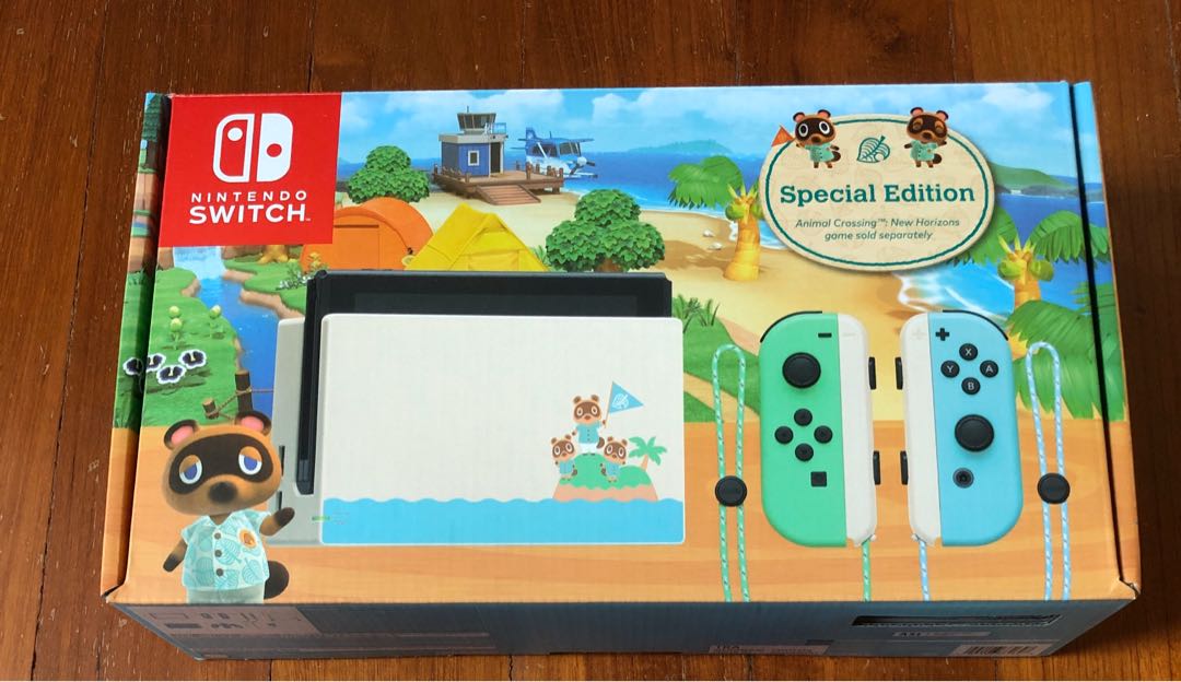 Nintendo Switch Animal Crossing Special Edition, Video Gaming, Video ...