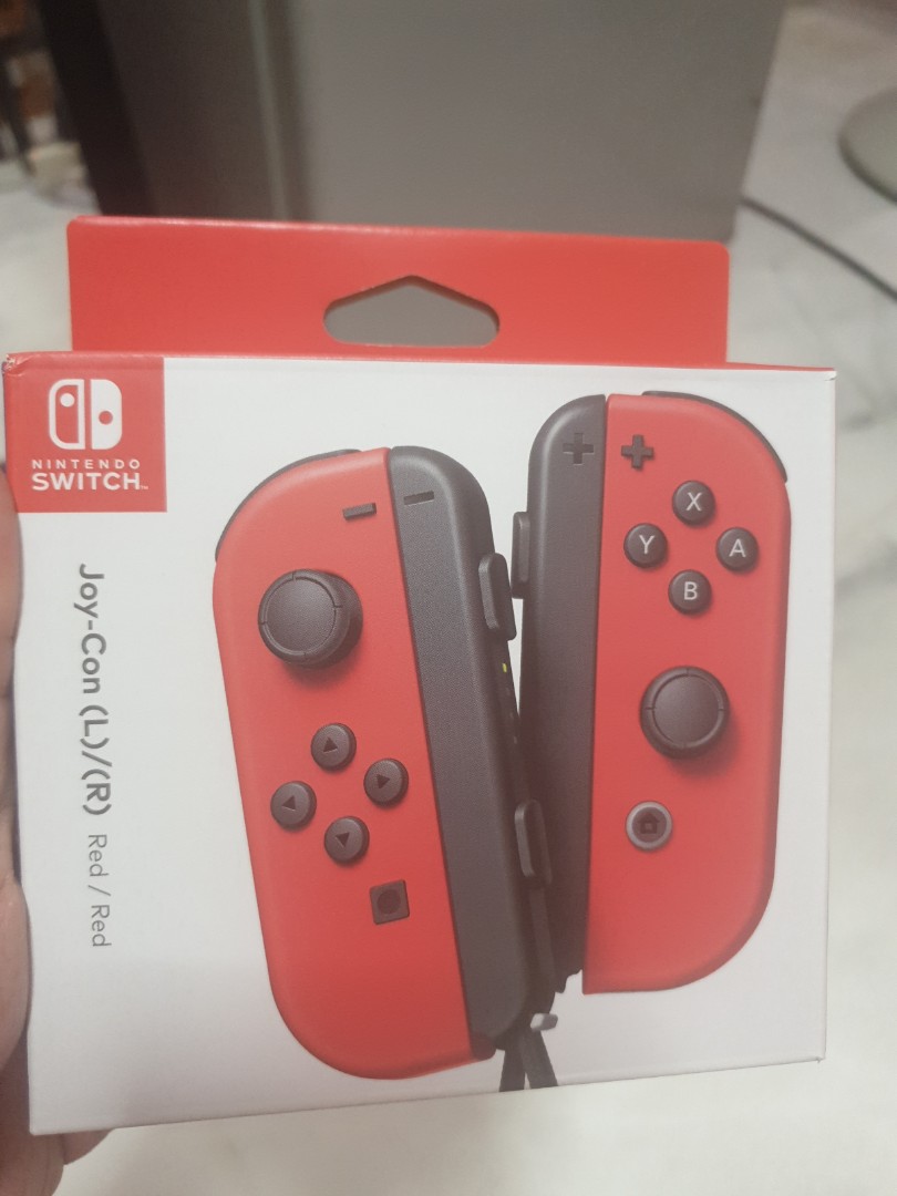 Nintendo Switch Joy Con (Red), Video Gaming, Video Game Consoles ...