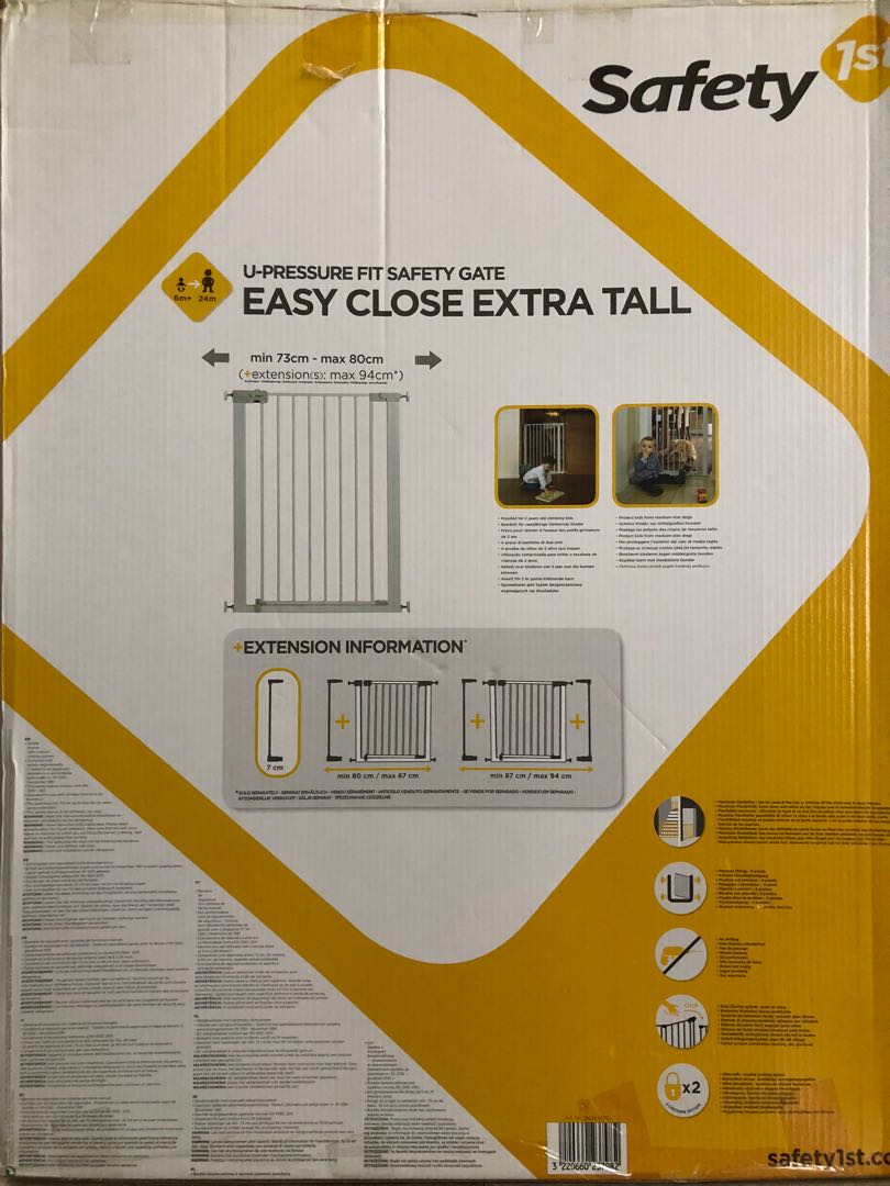 Safety 1st Gate + Extension, Babies & Kids, Baby Nursery & Kids ...