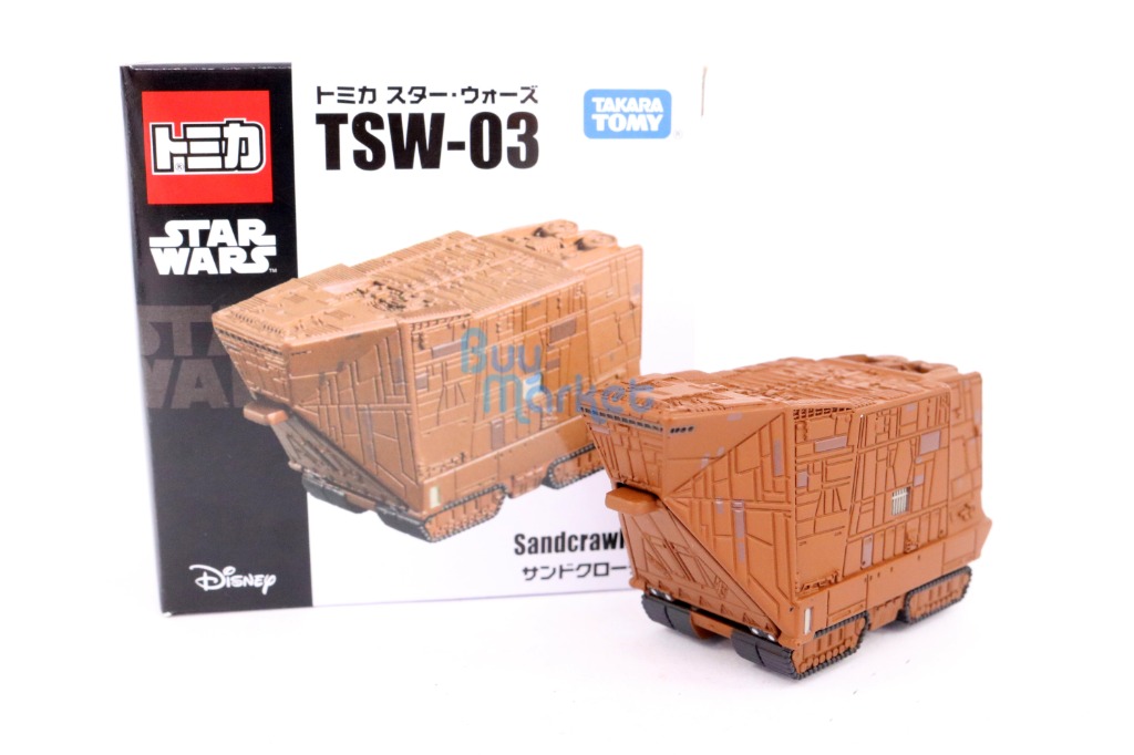 [減價] Takara Tomy Tomica TSW-03 星球大戰 沙漠履帶車 合金車仔 Star Wars Sandcrawler Diecast car #886396, 興趣及遊戲 ...