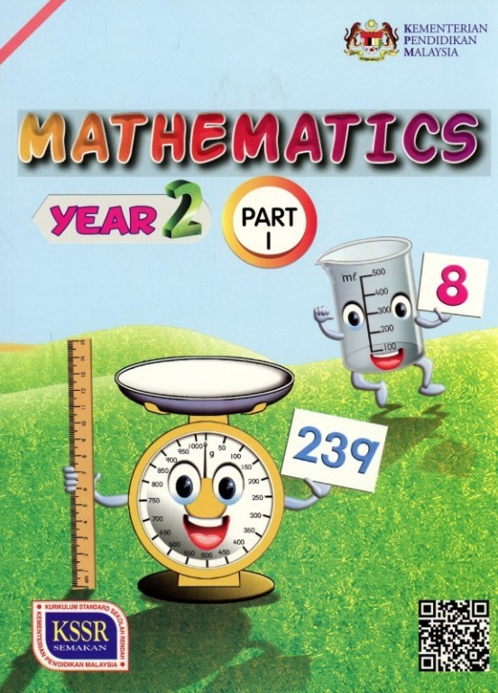 TEXTBOOK MATHEMATICS YEAR 2 PART 1 - DLP, Hobbies & Toys, Books ...