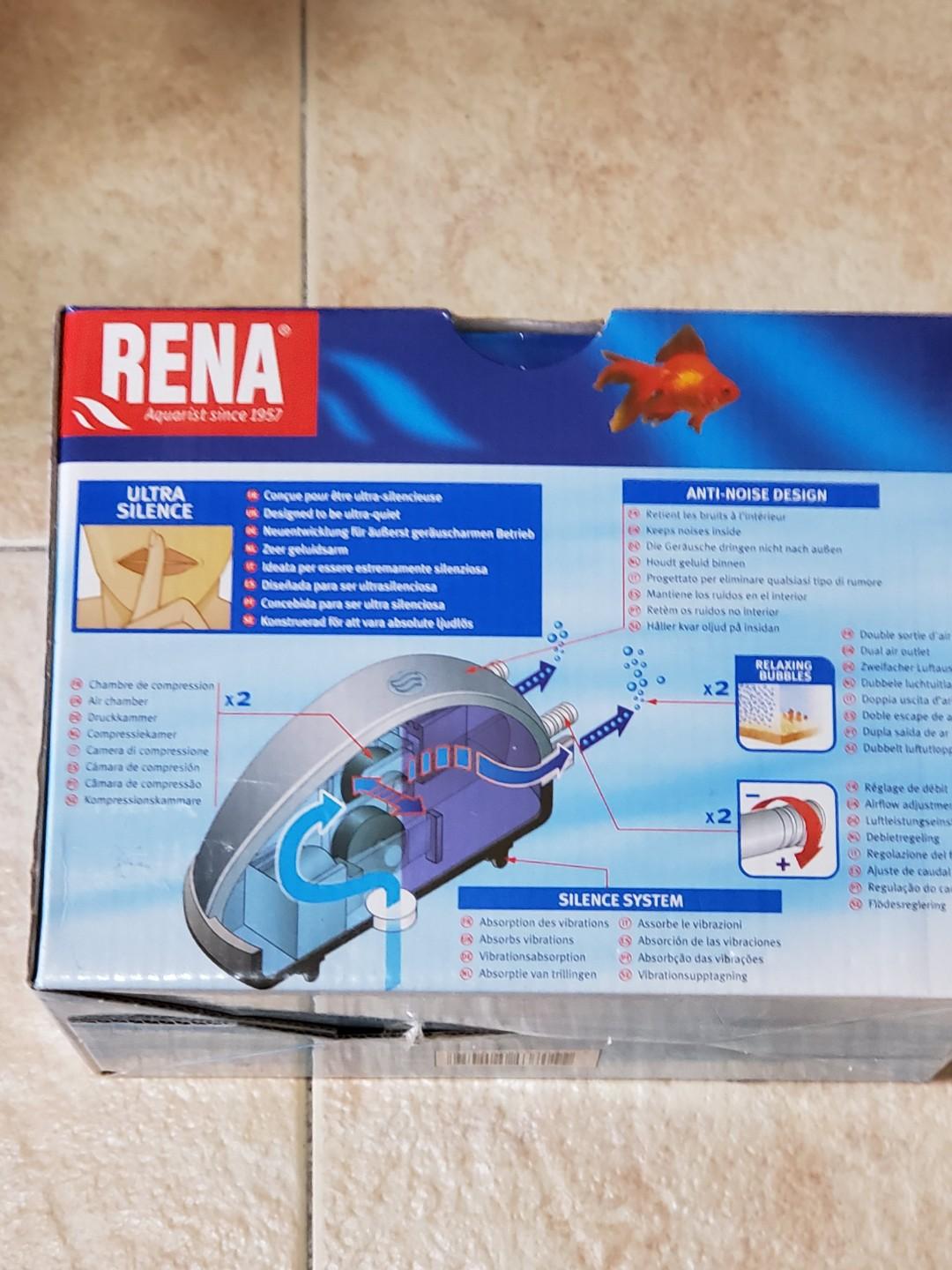 Was brand new Rena 600 Air pump, Pet Supplies, Homes & Other Pet ...