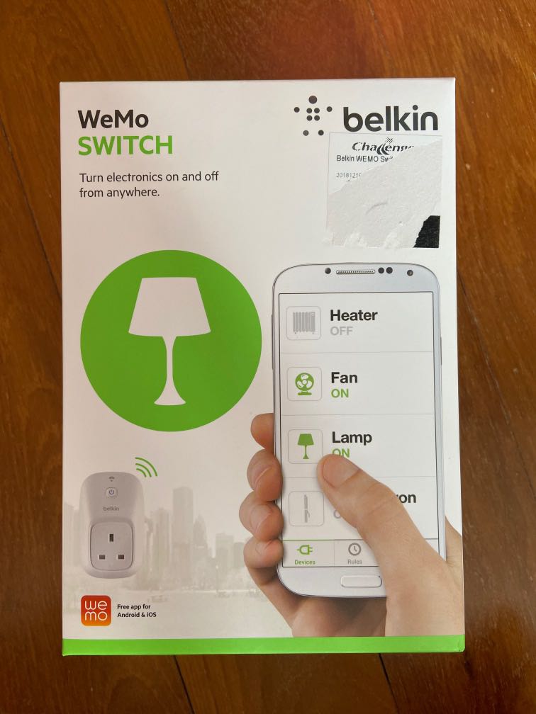 WeMo Switch, Video Gaming, Video Game Consoles, Nintendo on Carousell