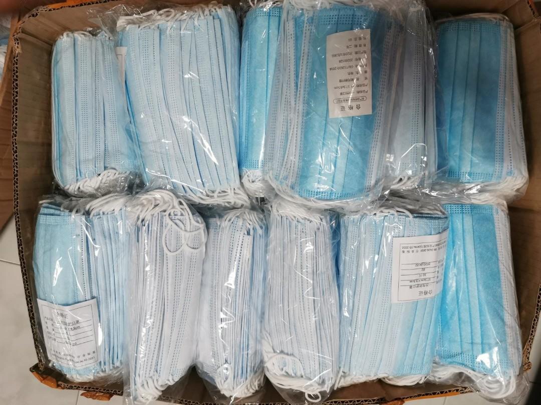 mask surgical 3 ply surgical Mask , Health & Nutrition, Face Masks ...