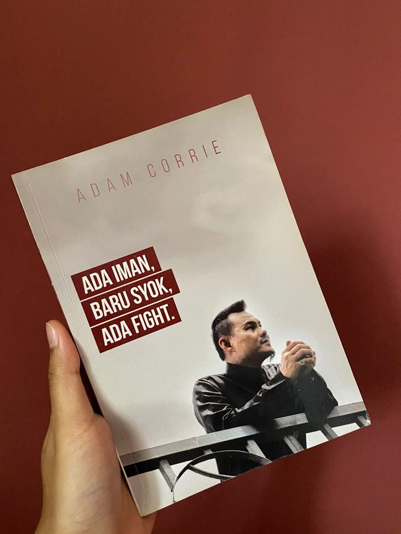 Adam Corrie : Ada Iman, Baru Syok, Ada Fight., Hobbies & Toys, Books ...