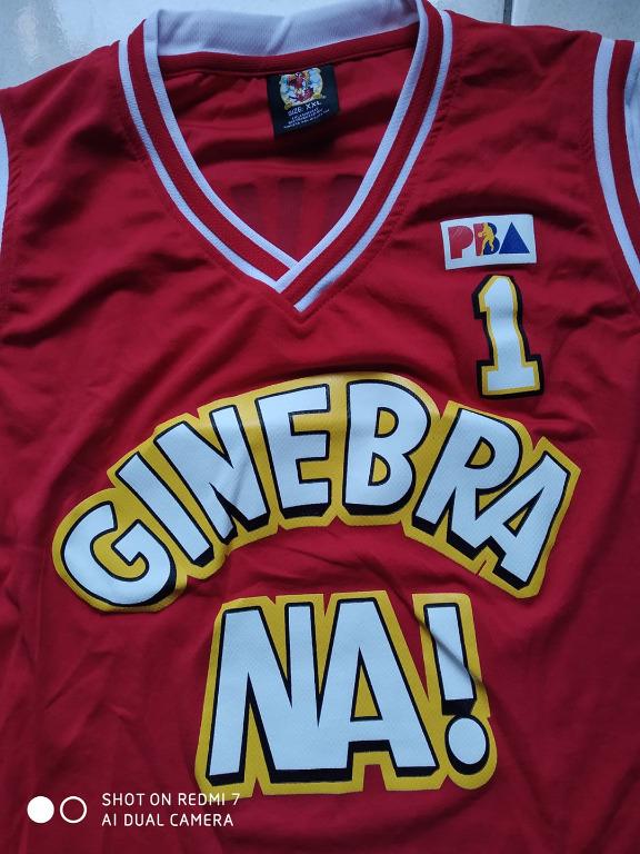 Bal David Limited Ed. Ginebra Basketball Jersey, Hobbies & Toys ...