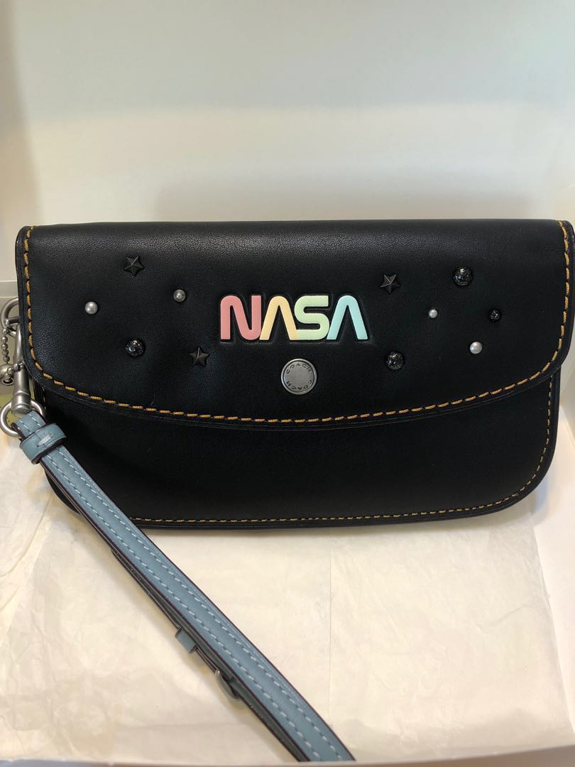 COACH 1941 NASA SPACE CLUTCH, Luxury, Bags & Wallets on Carousell