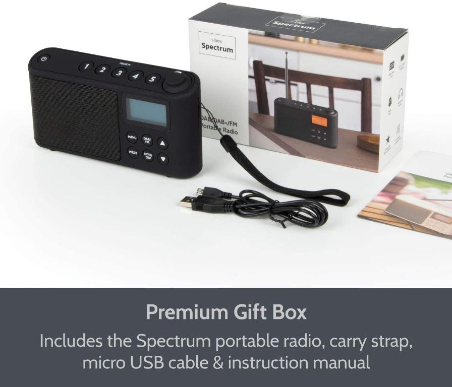 DAB/DAB+ & FM Radio , i -box Spectrum, Audio, Portable Music Players on ...