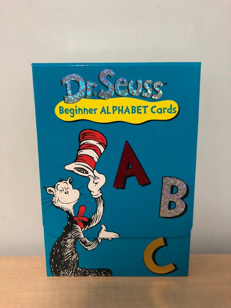 Dr Seuss Beginner Alphabet Flash Cards, Hobbies & Toys, Books ...