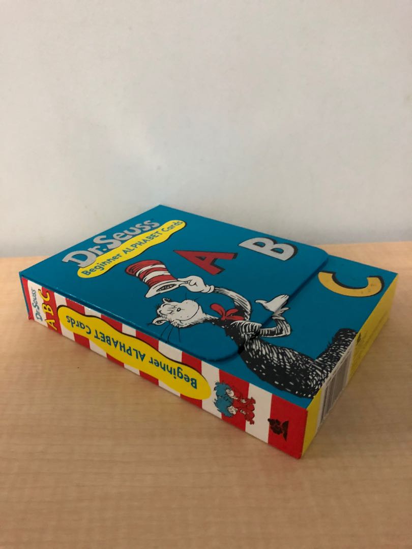 Dr Seuss Beginner Alphabet Flash Cards, Hobbies & Toys, Books ...