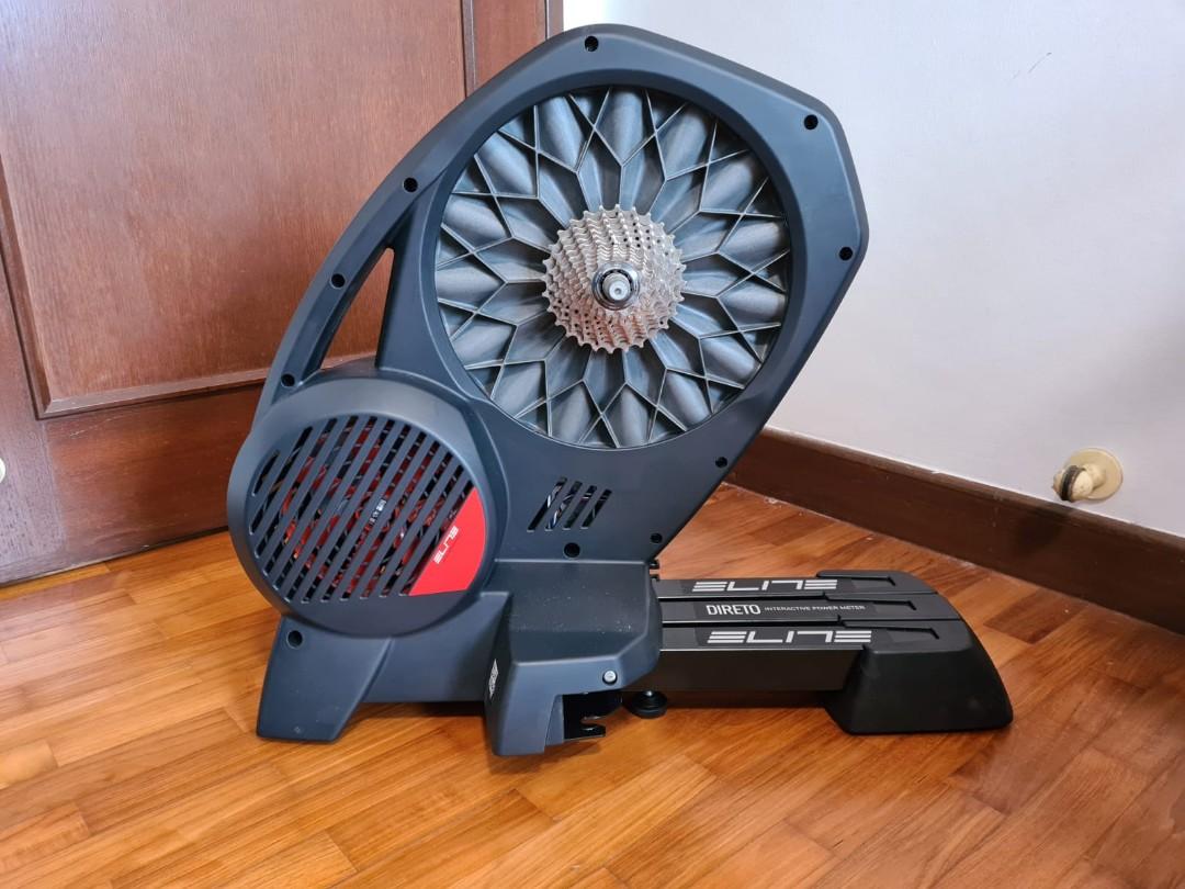 Elite Direto Trainer- Like New!, Sports Equipment, Bicycles & Parts ...
