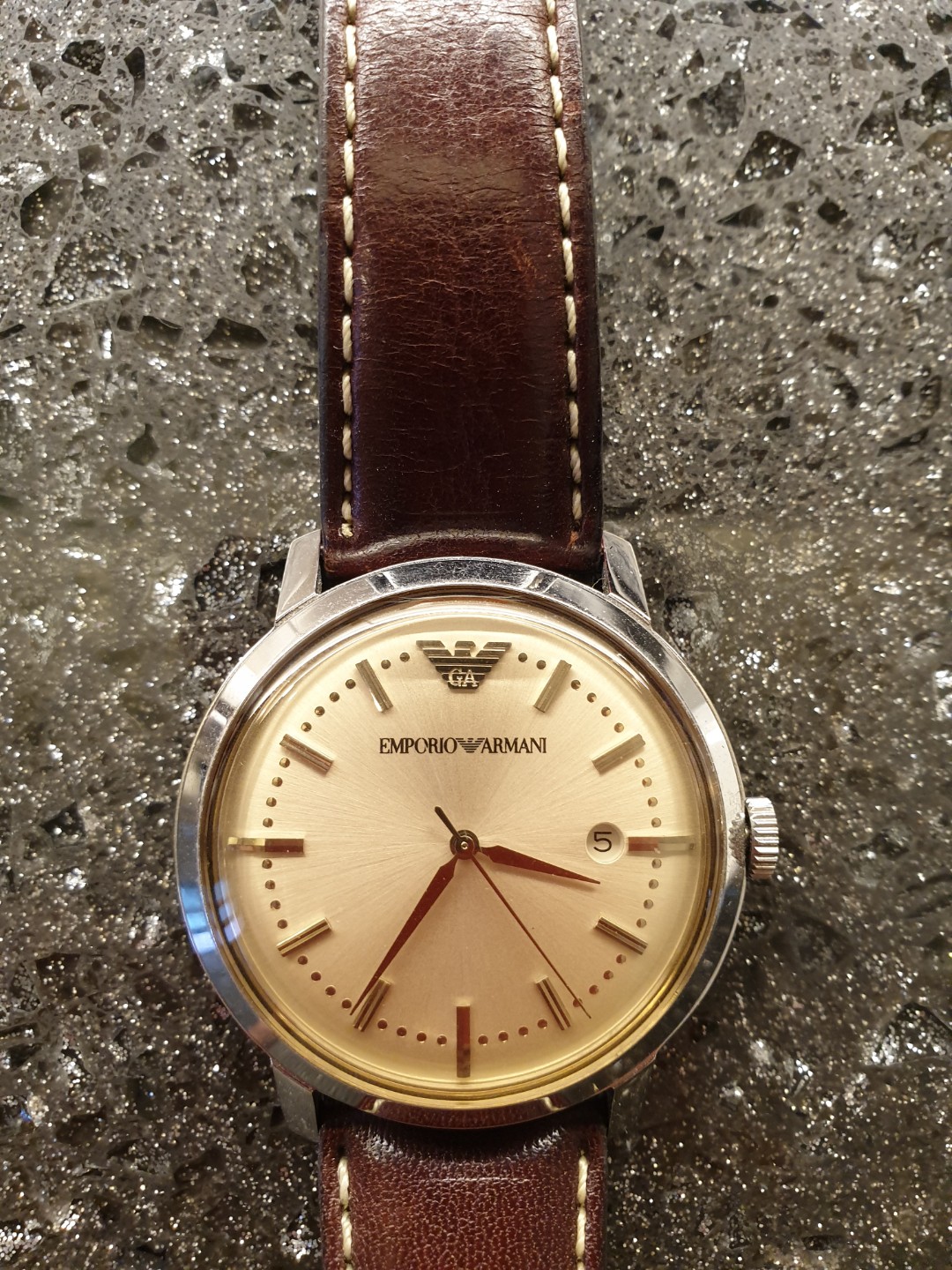 Emporio Armani Watch, Men's Fashion, Watches & Accessories, Watches on ...