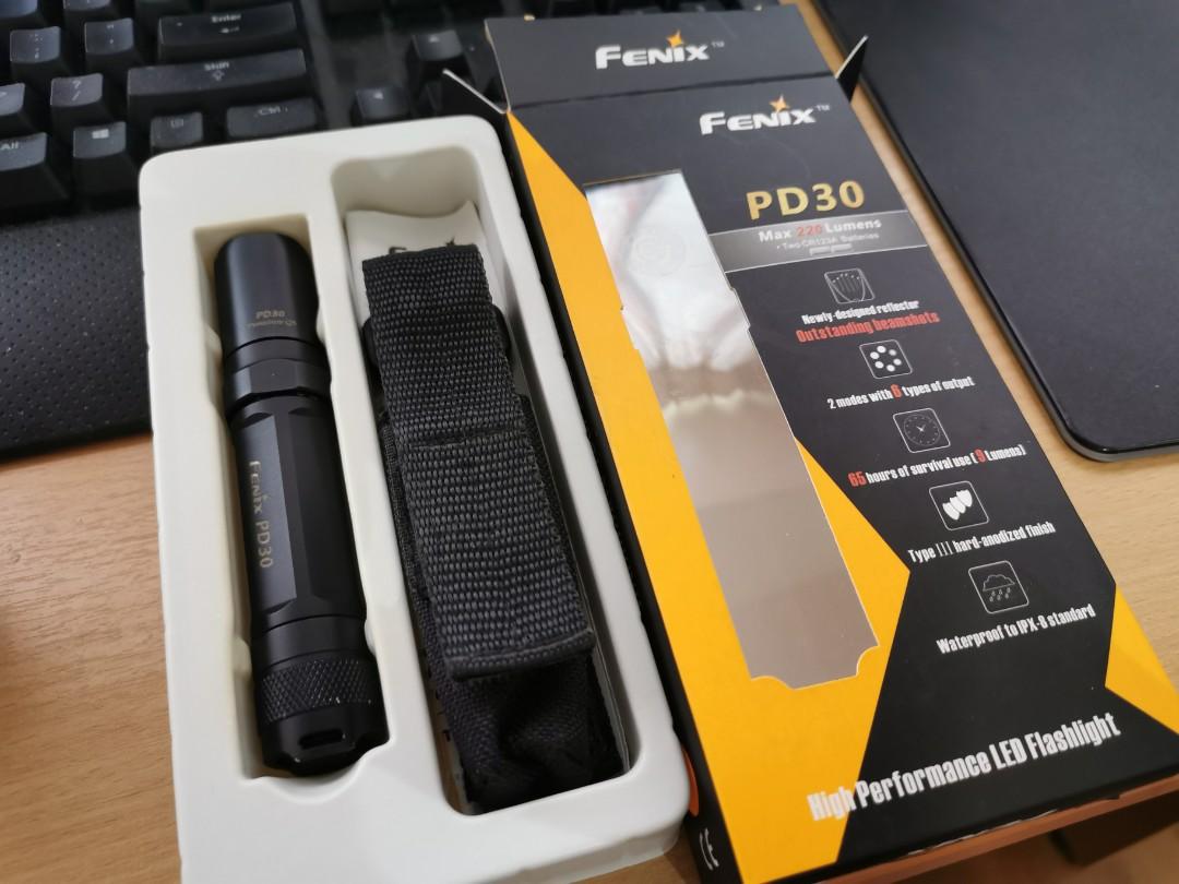 Fenix Pd30 Flashlight, Mobile Phones & Gadgets, Wearables & Smart ...