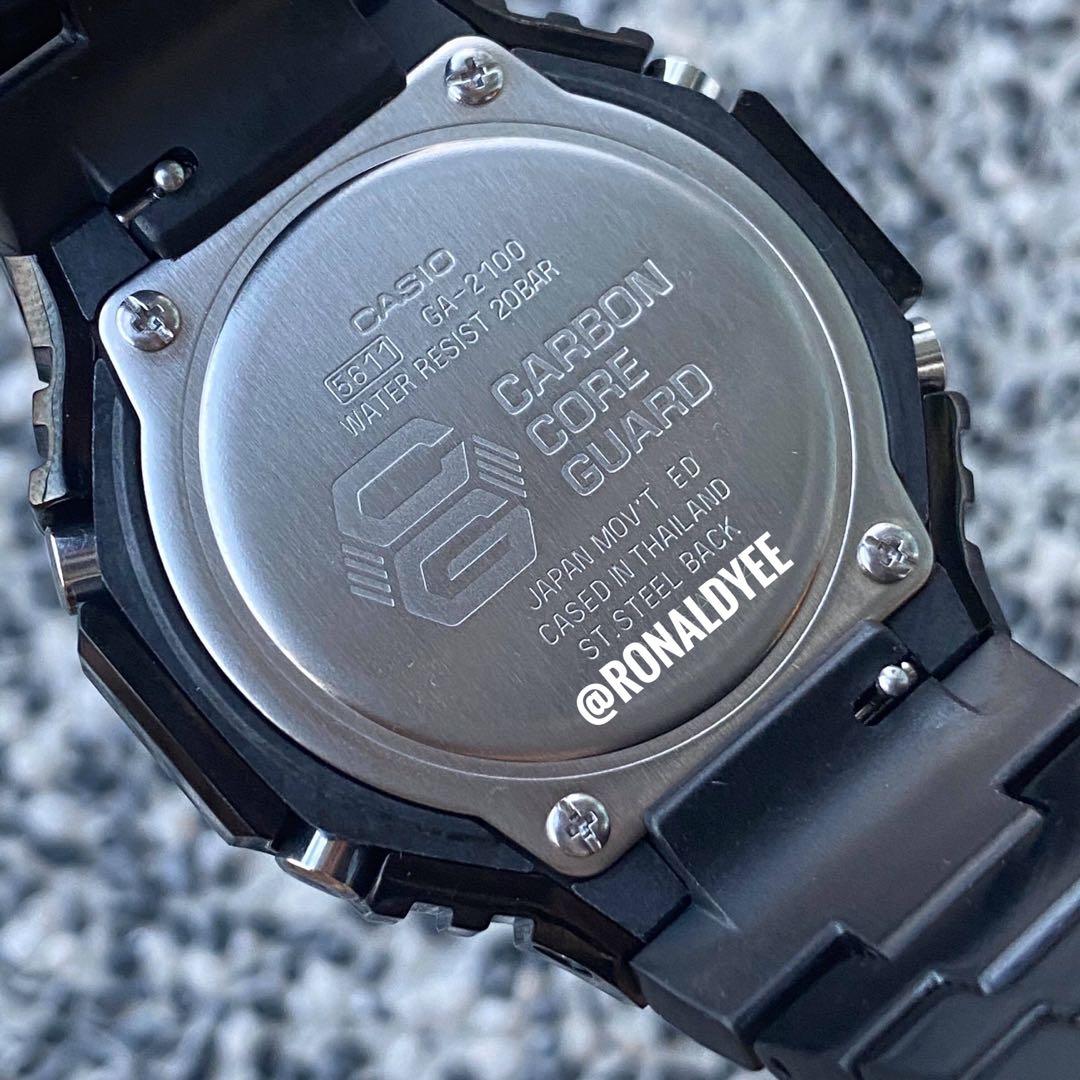 GA2100 Gshock metal custom kit with watch , GA2110 , GA2100 , ga2100 ...