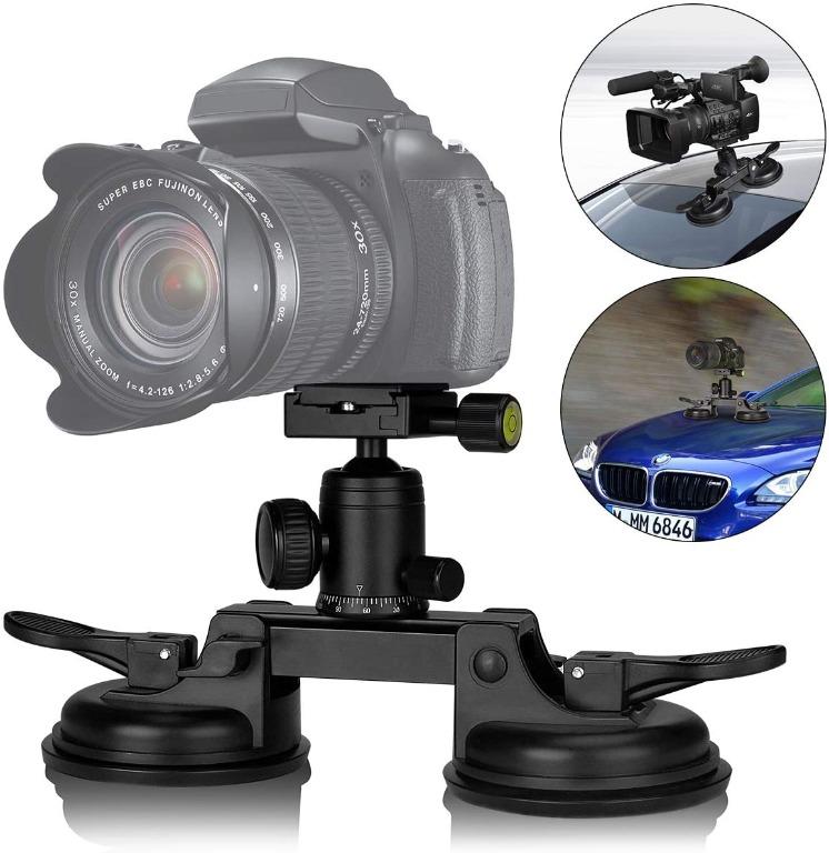 Fantaseal Heavy Duty DSLR Camera Suction Cup Car Mount Professional ...