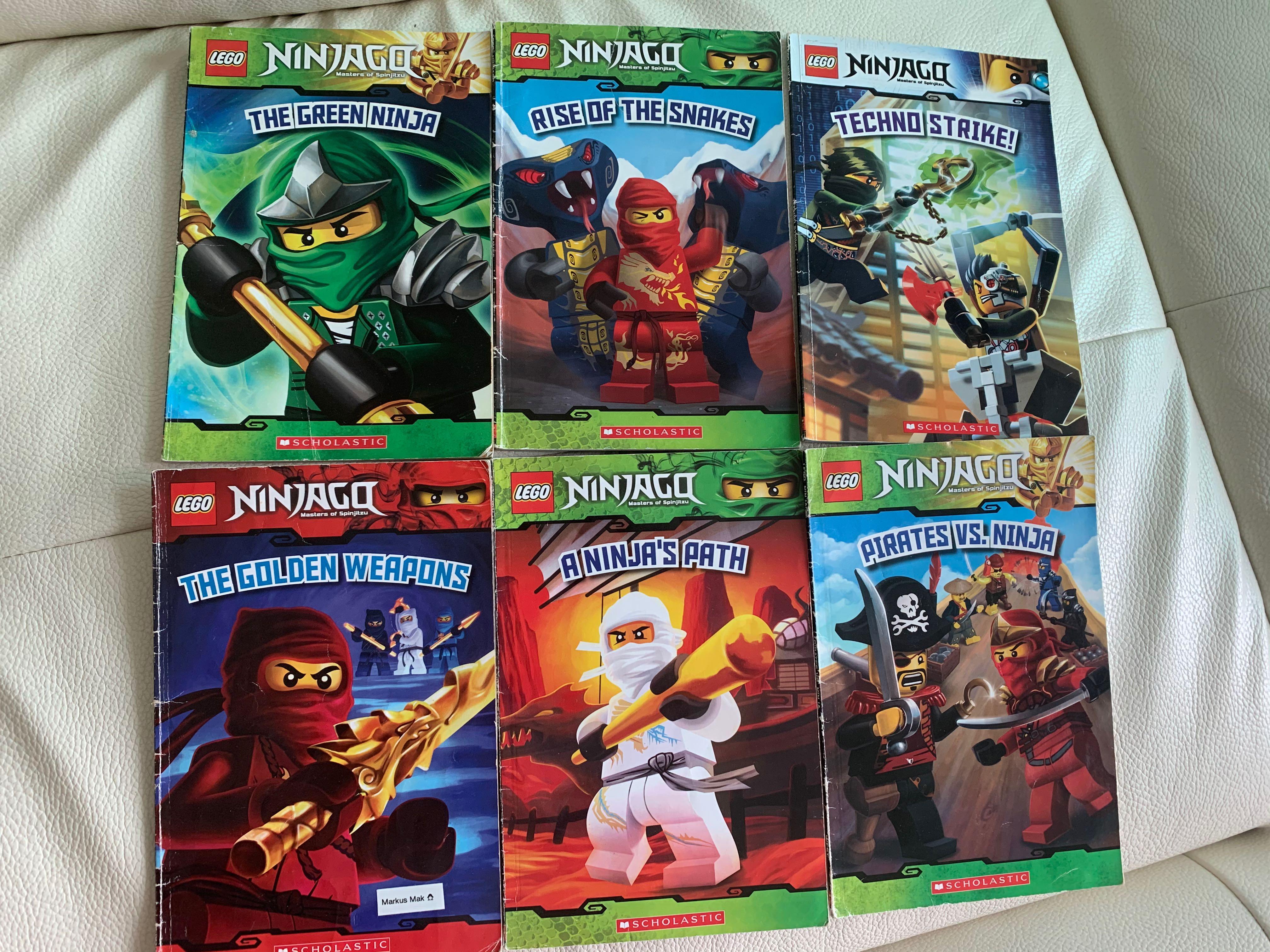 Lego Ninjago story books, 書本 & 文具, 小說 & 故事書 - Carousell