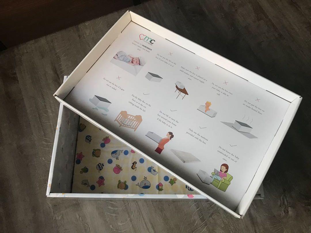 Mums Club Baby Box with free breastfeeding cover, Babies & Kids, Infant ...