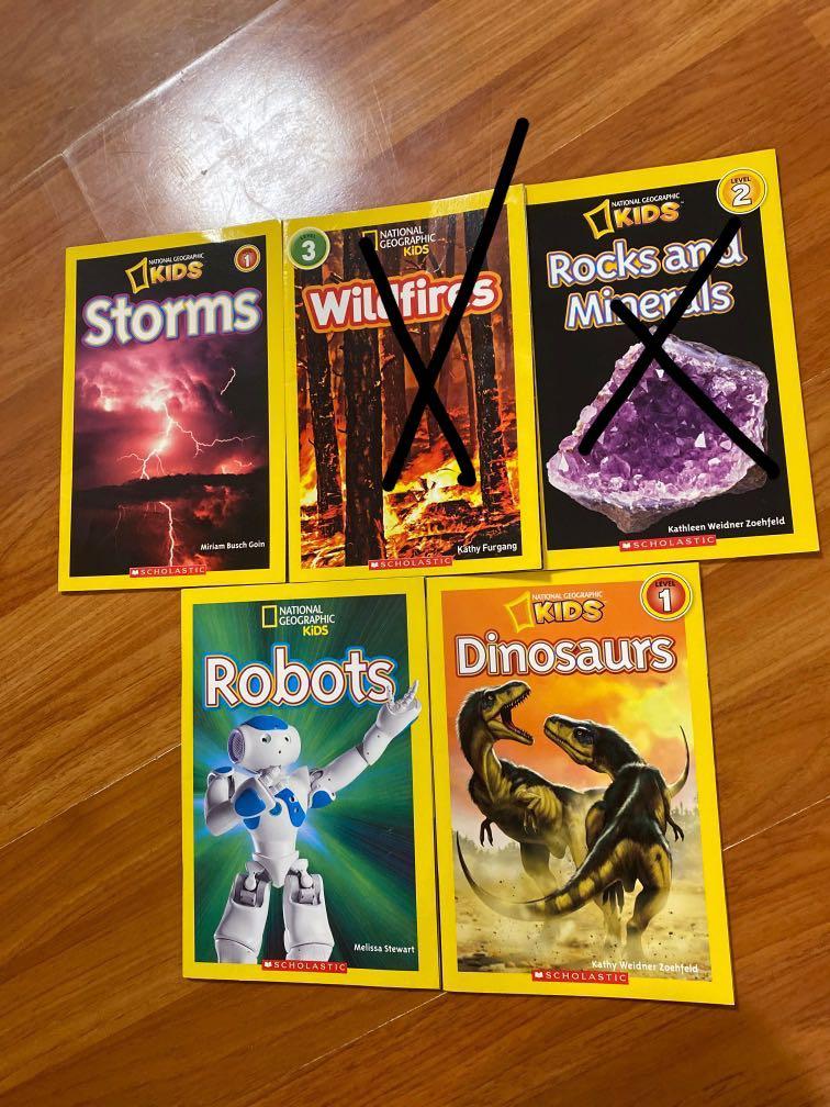 National Geographic kids robots , dinosaurs , storms , wildfires ...