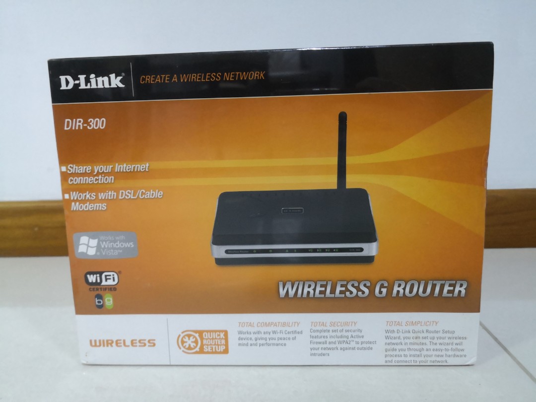 (NEW) Dlink Wireless Router DIR-300, Computers & Tech, Parts ...