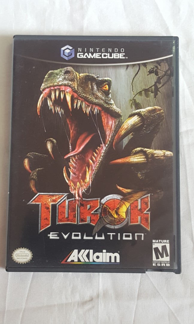 Nintendo GameCube Turok: Evolution, Video Gaming, Video Games, Nintendo ...