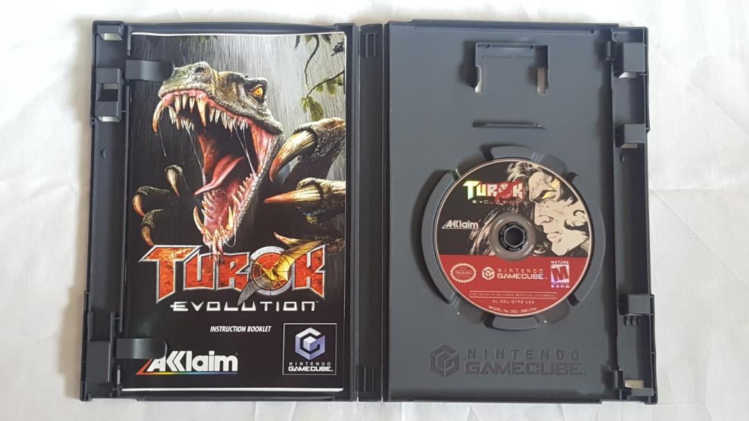 Nintendo GameCube Turok: Evolution, Video Gaming, Video Games, Nintendo ...