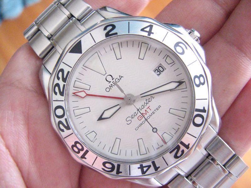 Omega Seamaster GMT "the Great White" Automatic tag heuer Watch ...