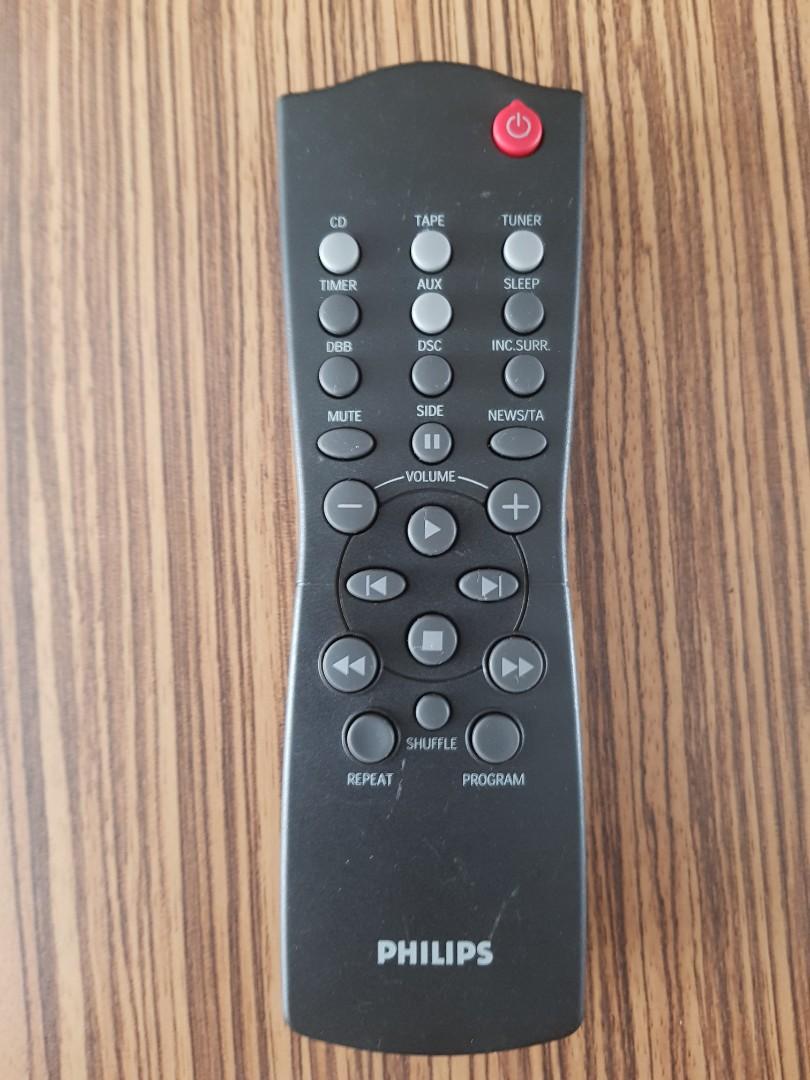 Philips remote control, TV & Home Appliances, TV & Entertainment, TV ...