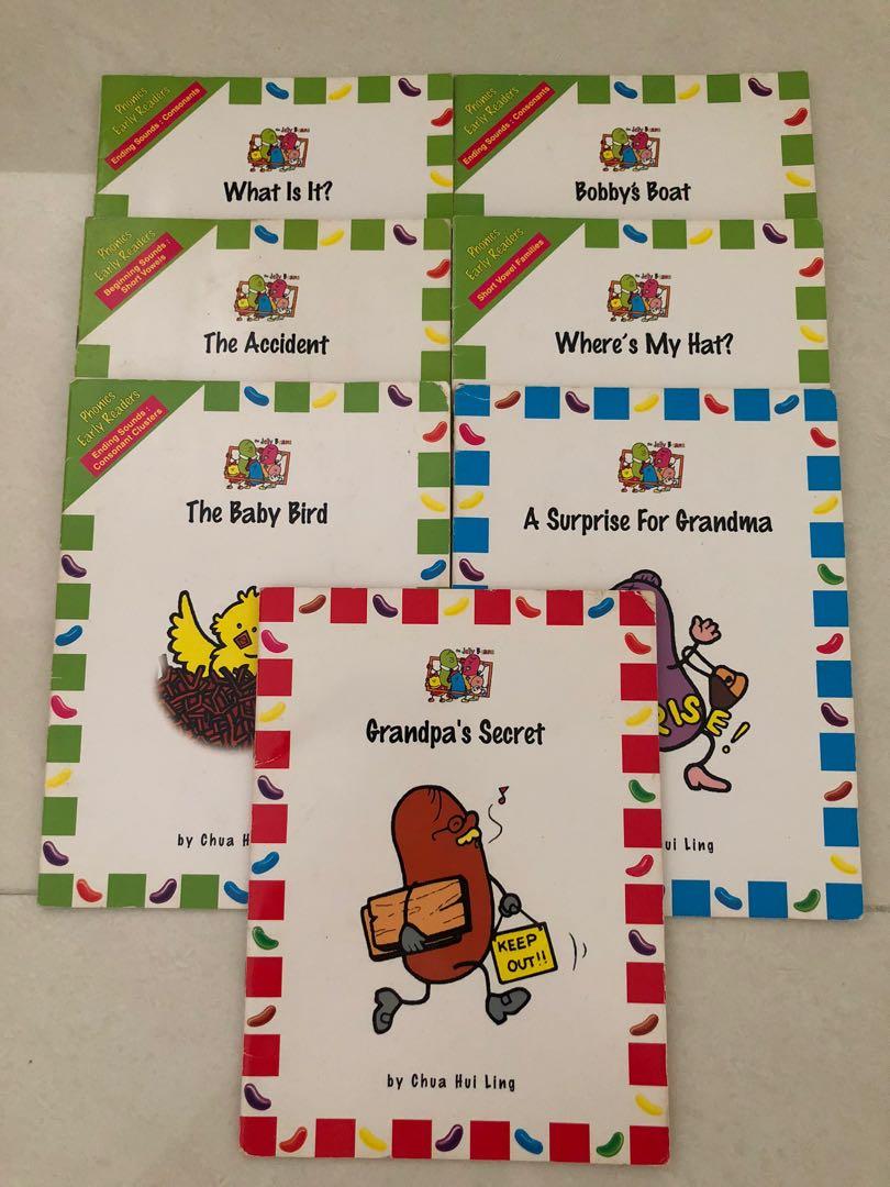 Phonics Early Readers Consonants Short Vowels Jelly Beans, Hobbies ...
