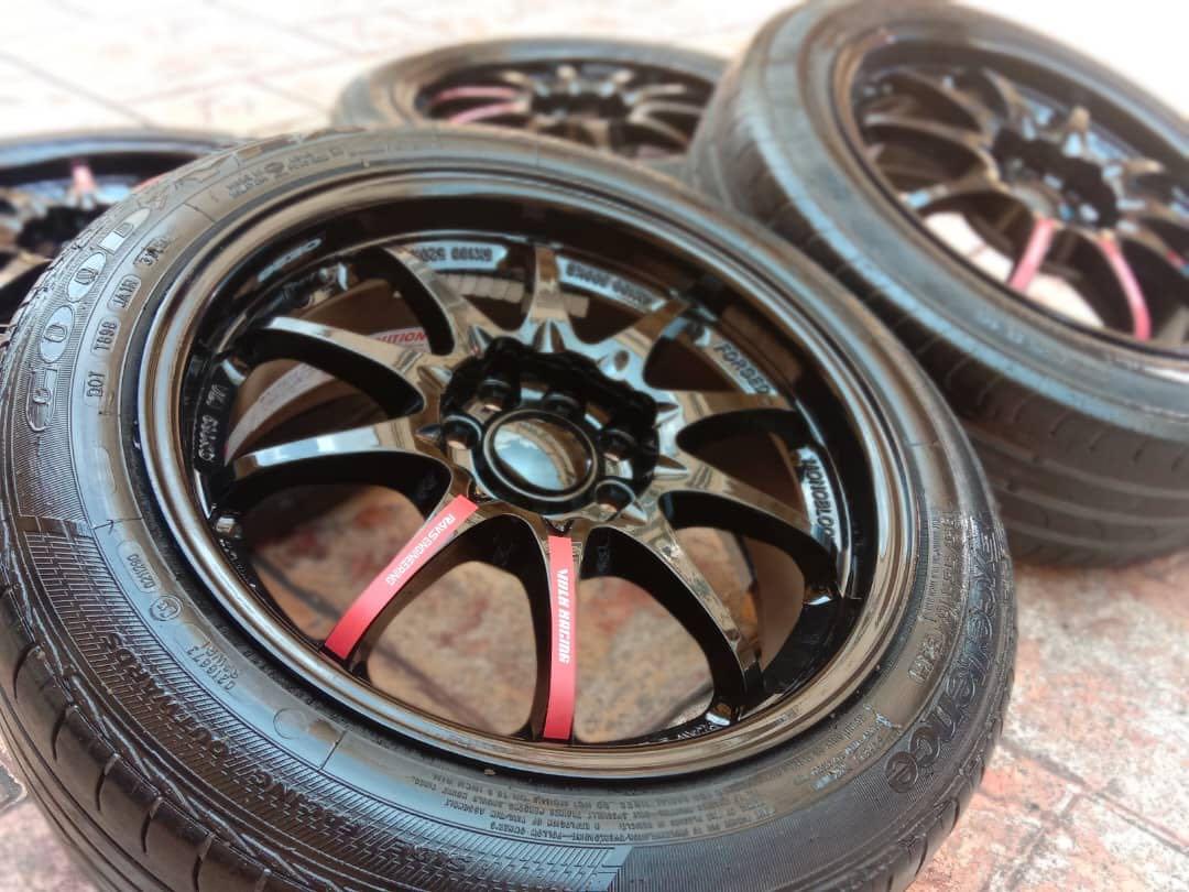 Rim CE28 16 Black, Auto Accessories on Carousell