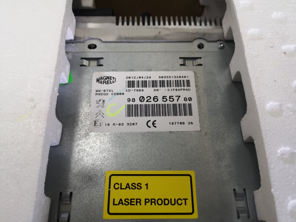 RT6 Head Unit RNEG2 Peugeot 508 Magnetti Marelli, Auto Accessories on ...