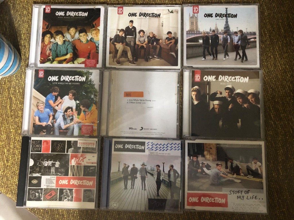 One Direction CD and DVD SET, Hobbies & Toys, Music & Media, Music ...