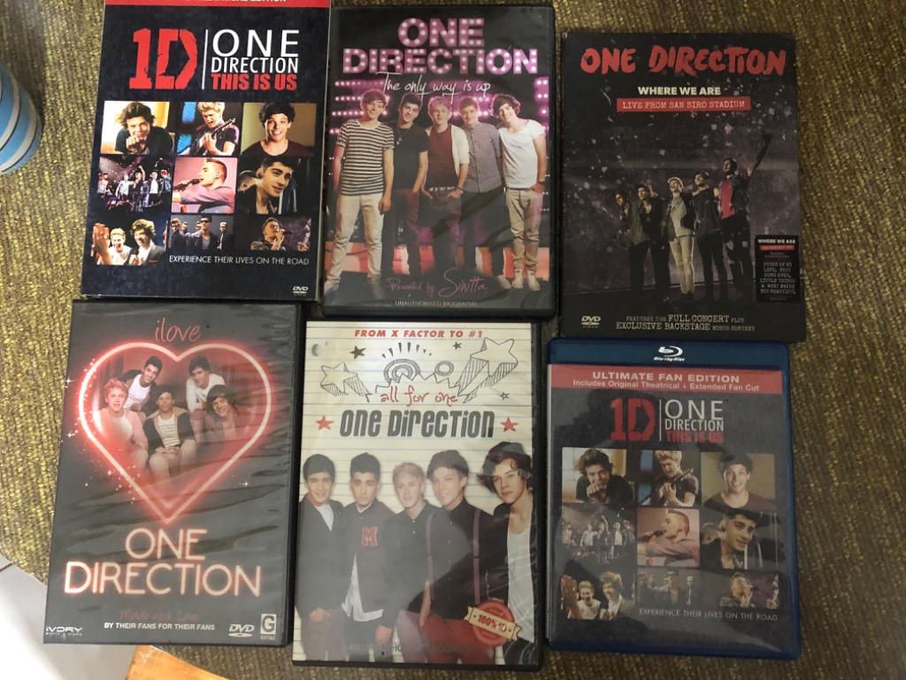 One Direction CD and DVD SET, Hobbies & Toys, Music & Media, Music ...
