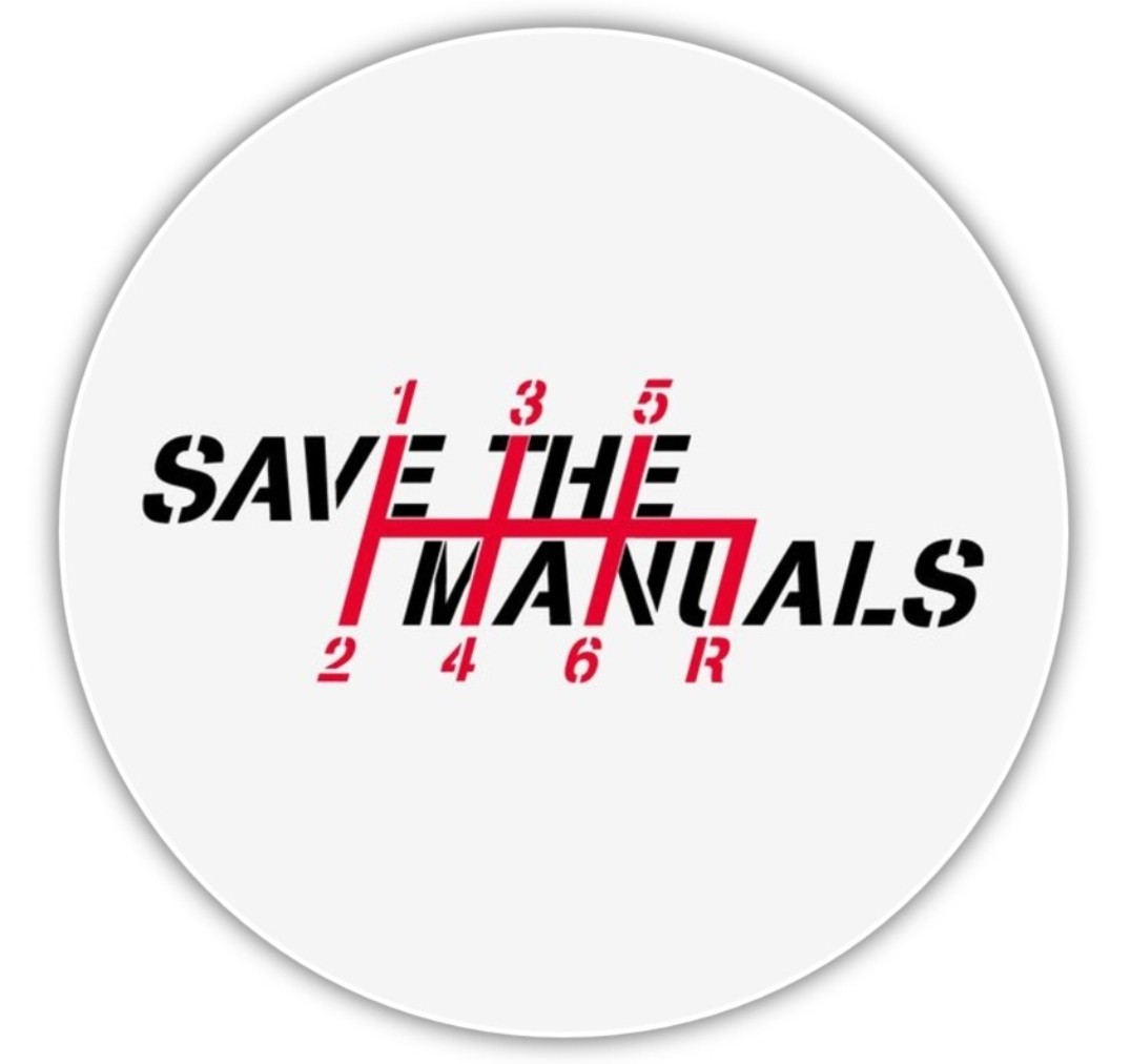 Save The Manuals Car Decal, Car Accessories, Accessories on Carousell