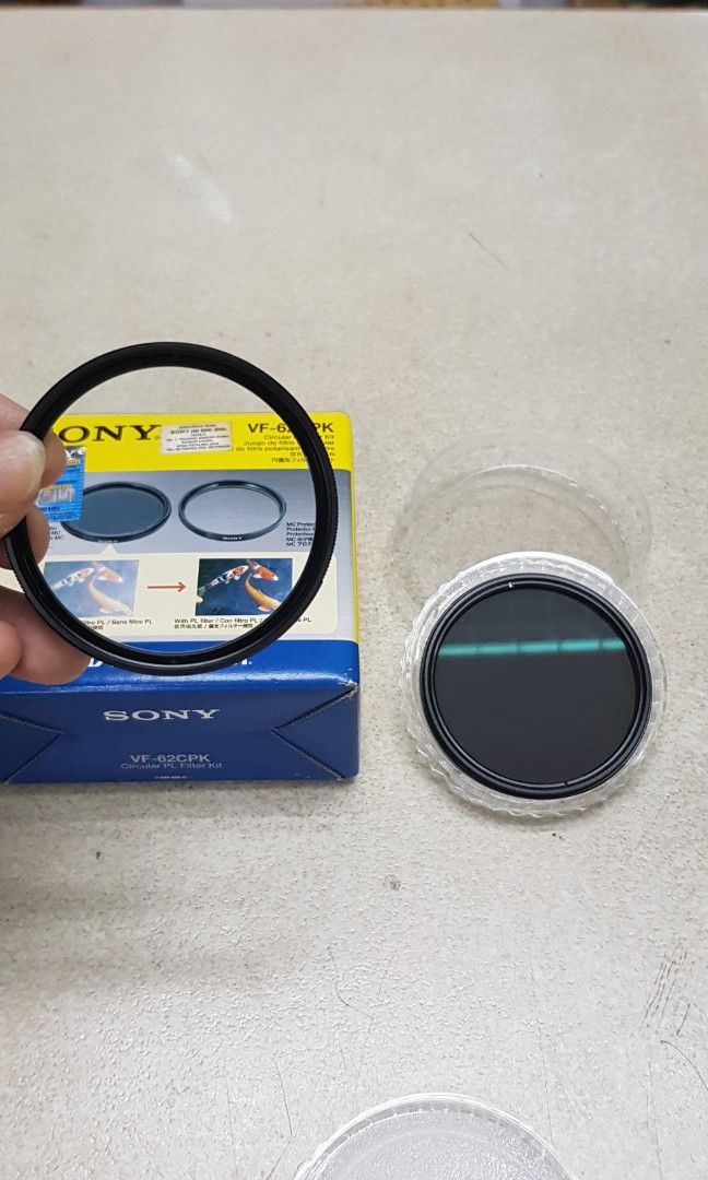 SONY - CPL & MC Filter, Photography, Lens & Kits on Carousell
