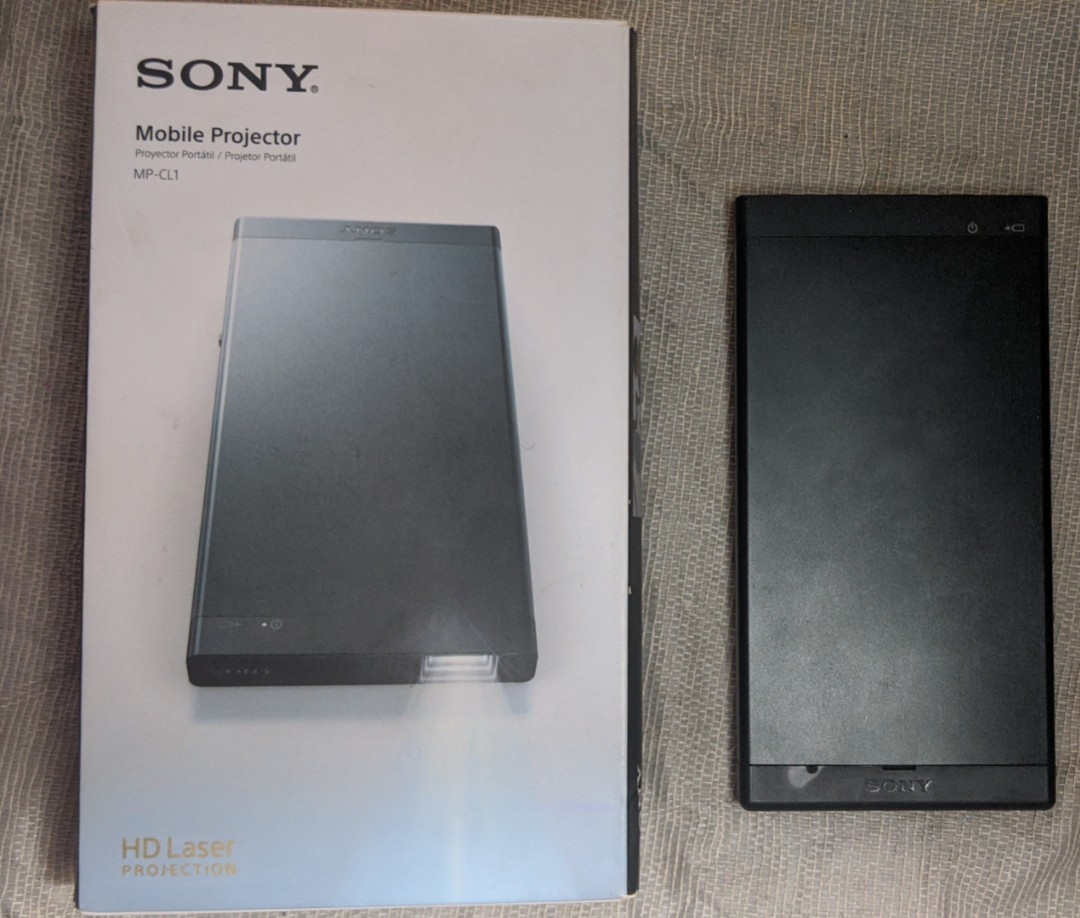 SONY mini Projector 投影機, 家庭電器, 電視 & 其他娛樂, 投影機 - Carousell