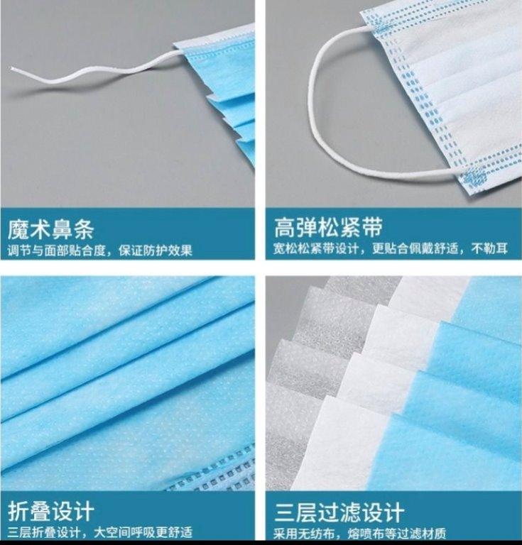 Surgical Masks 3 Ply / Individually Wrapped / Boxed, Health & Beauty ...