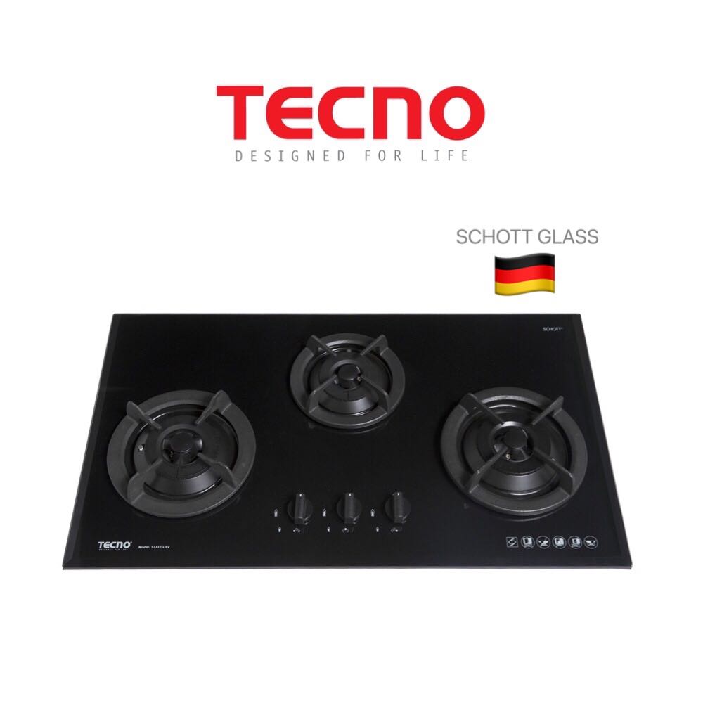 Tecno T333TGSV (6 Colours) SCHOTT Tempered Glass Hob, TV & Home ...