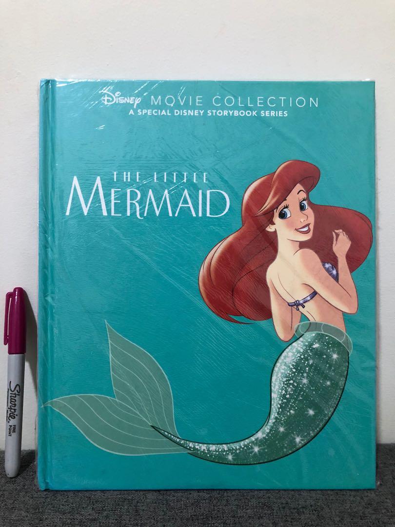 The Little Mermaid Disney Movie Collection Story Book, Hobbies & Toys ...