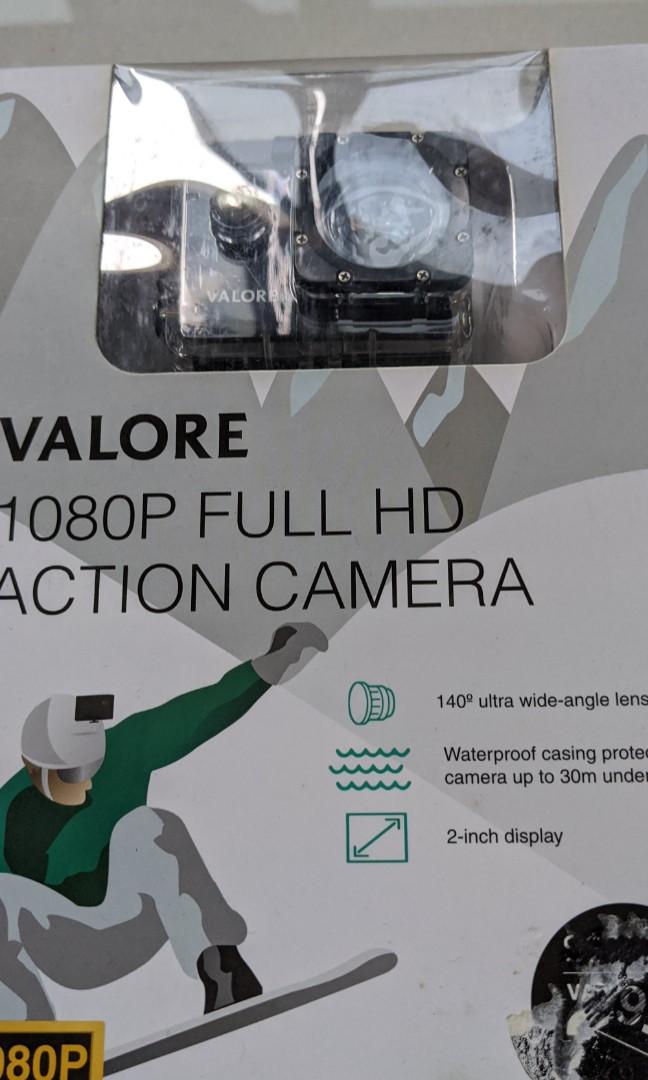 Valore full HD action camera, Photography, Video Cameras on Carousell