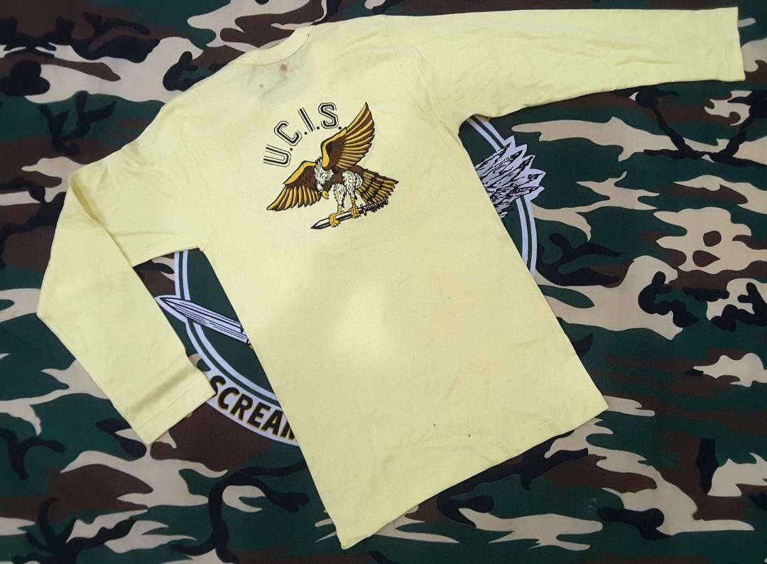 Vintage 70s UCIS RISEK GEMPOR SHIRT MALAYSIA ARMY, Men's Fashion, Tops ...