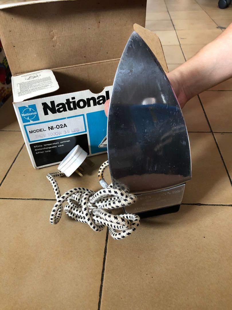Vintage National Iron, Hobbies & Toys, Memorabilia & Collectibles ...