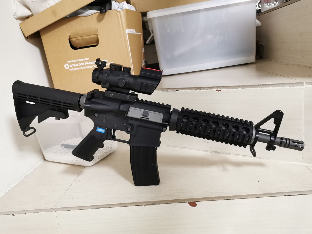WE M4 CQB Gas Blow Back on Carousell