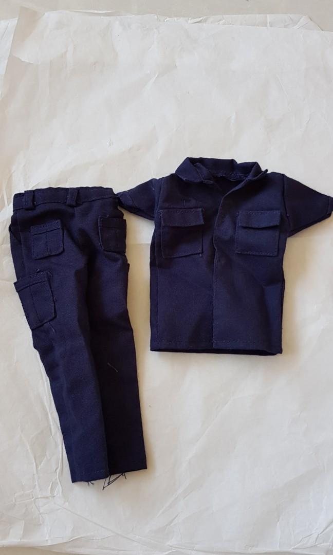 1/6 scale unbranded SCDF Fire man uniform, Hobbies & Toys, Toys & Games ...