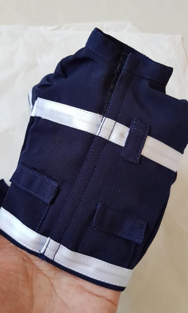 1/6 scale unbranded SCDF fire man Jacket and pants, Hobbies & Toys ...